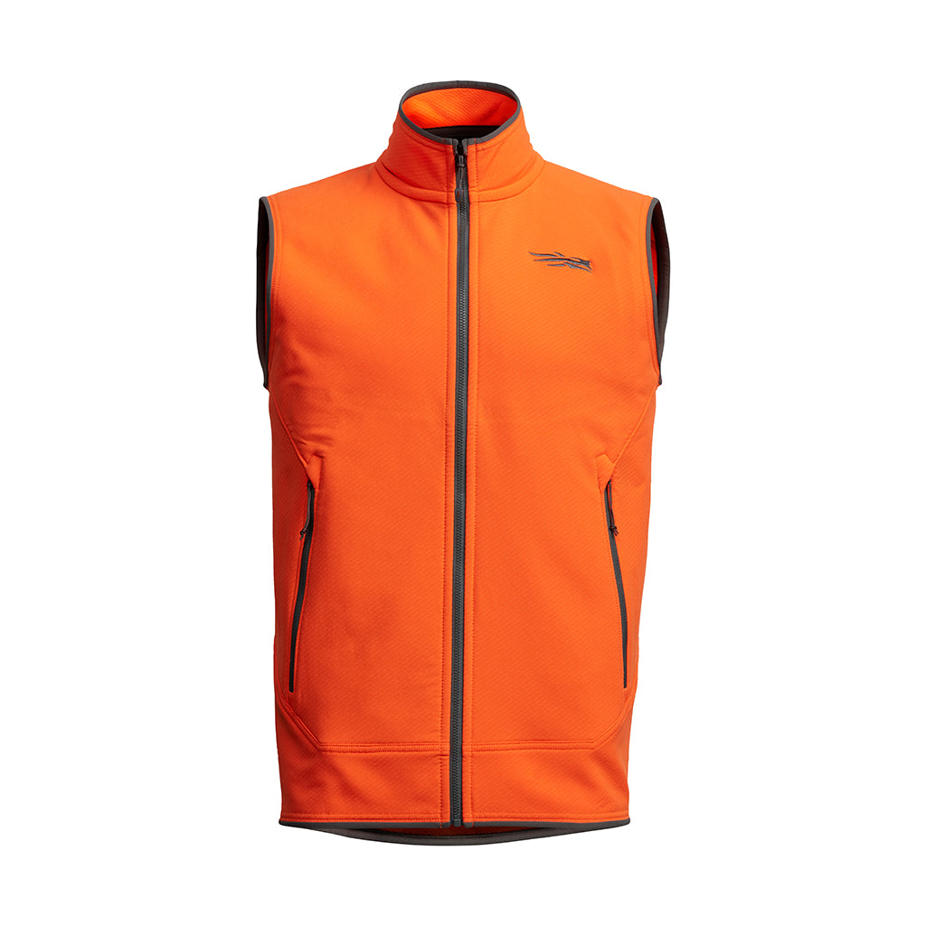 Alpha Fleece Vest Blaze Orange – Bowland Archery